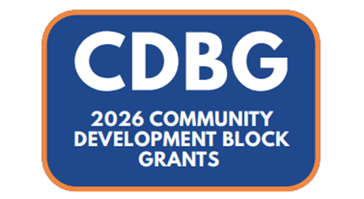 Public Hearing - 2026 Community Development Block Grants - Nov. 3 ...